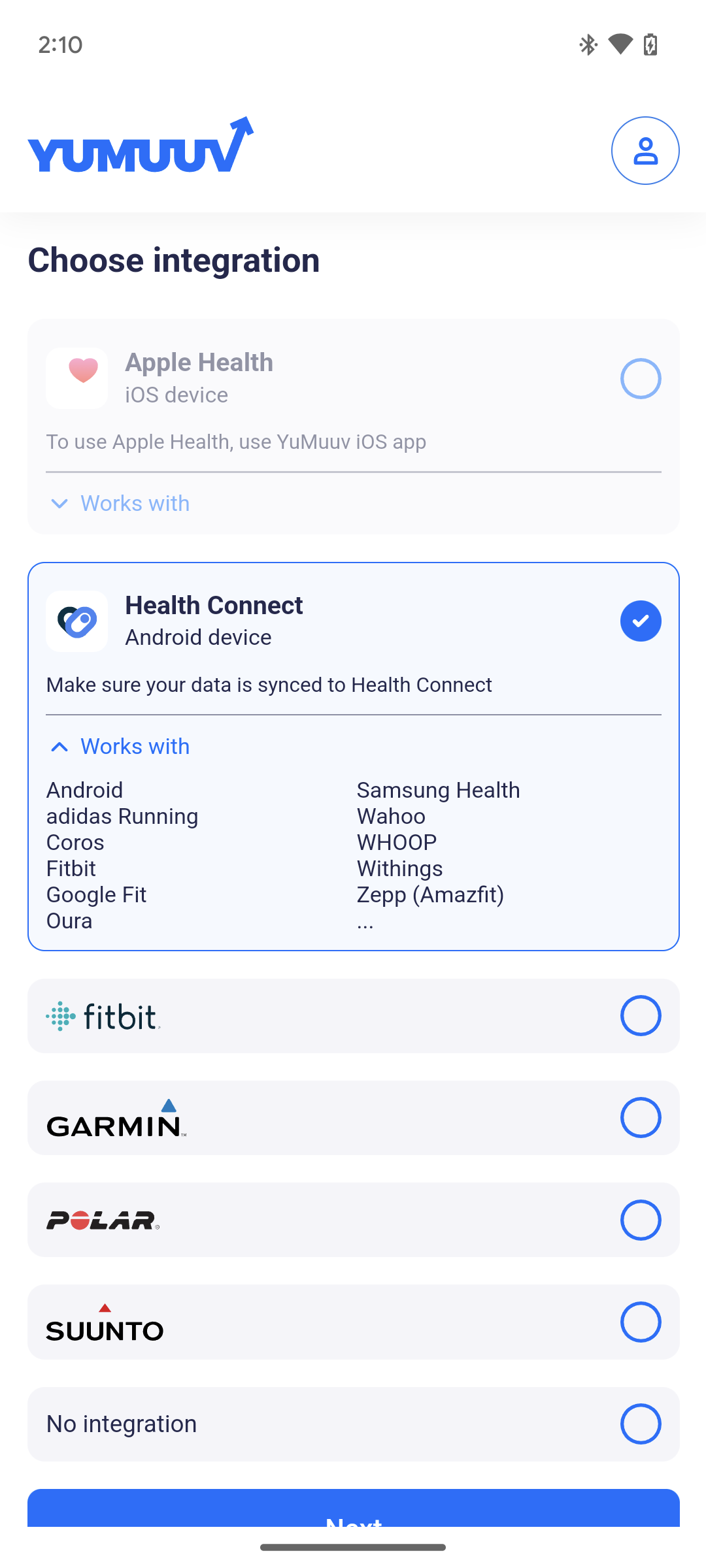 Health Connect Integration: Everything Android Users Need to Know | YuMuuv