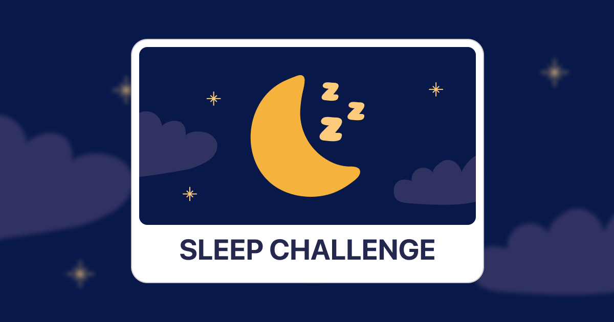 Sleep Challenge App | YuMuuv