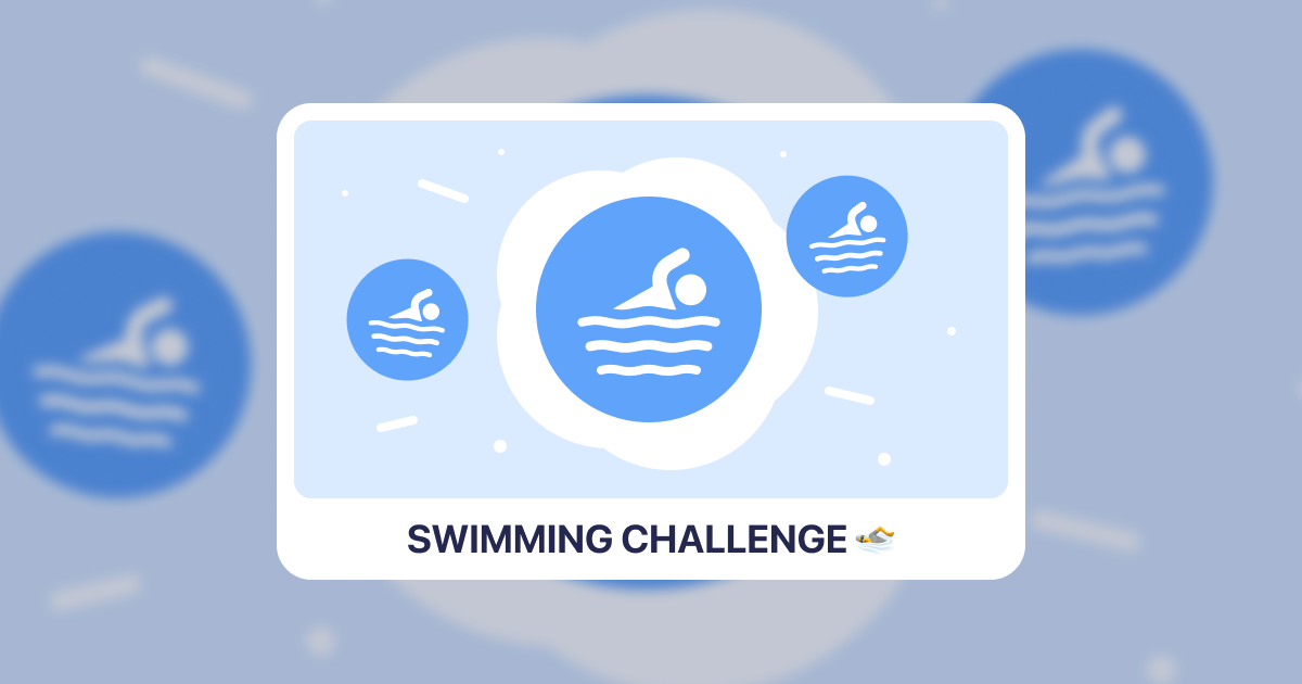 Swimming Challenge App | YuMuuv