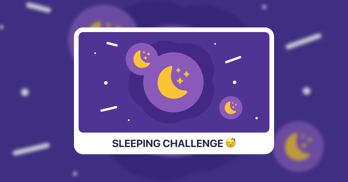 Sleep Challenge App | YuMuuv